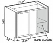 BASE BLIND CORNER CABINET – SoniInteriorsSupply