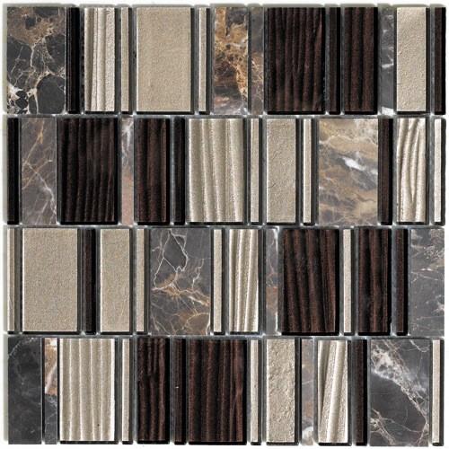 Columns YS06 12x12 Mosaic Tile – SoniInteriorsSupply